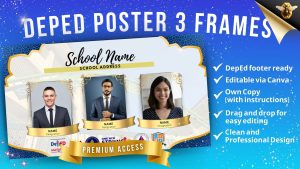 DEPED Poster 3 Frames - DepEd - Hivessel