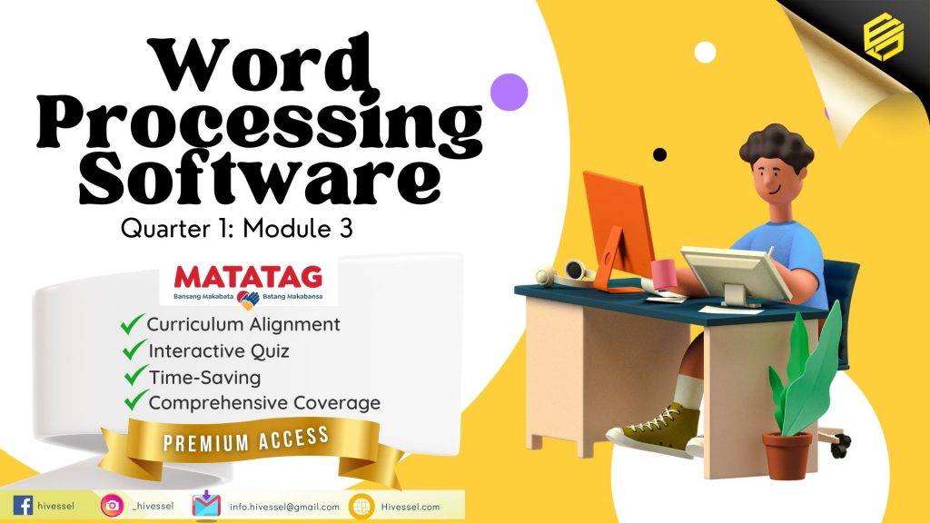 TLE Grade 4, Quarter 1 (Complete Set 6 Modules) - DepEd - Hivessel