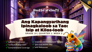 ESP 10 Quarter 1 Week 2 - DepEd - Hivessel