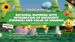 Math 7, Quarter 1 Lesson 7 - Hivessel
